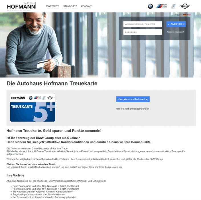 Die Kundenkarte bei HWGRUPPE - SmartLoyalty AG